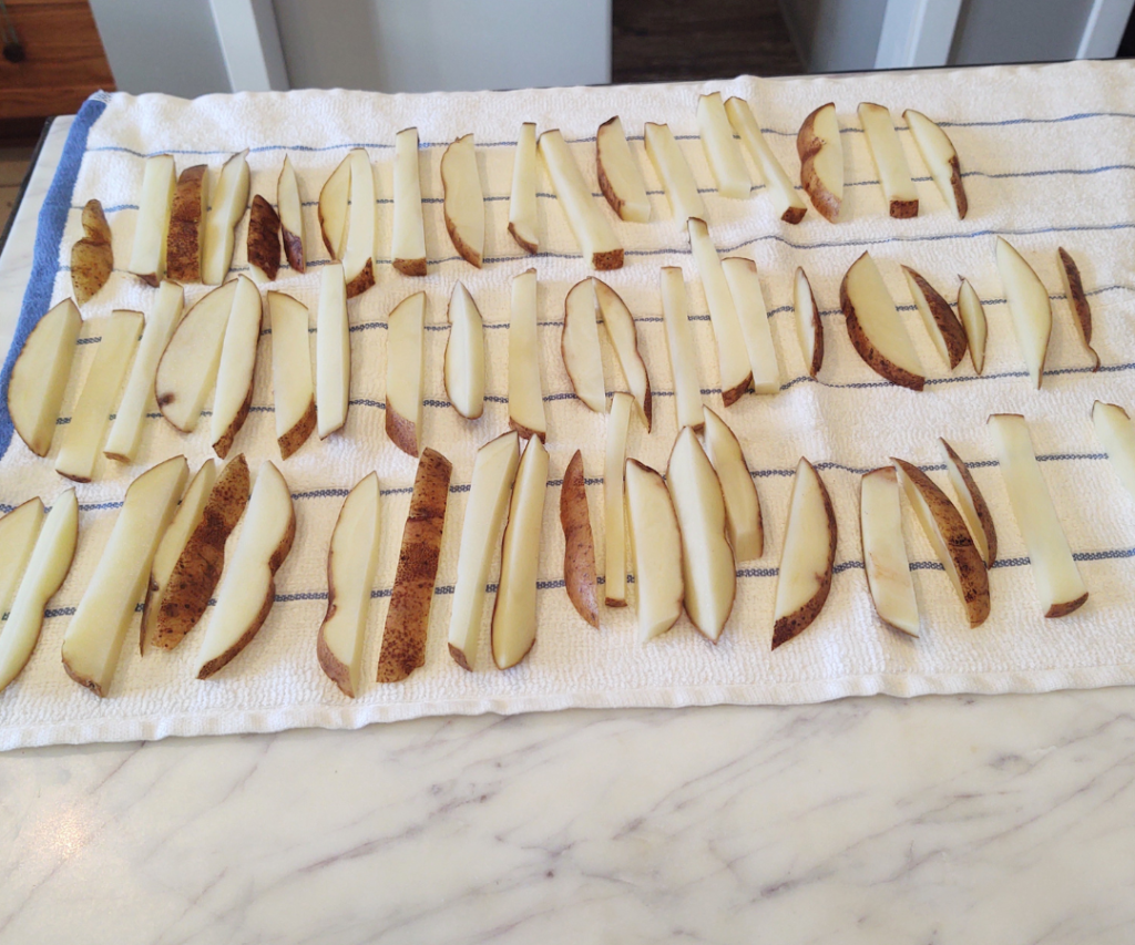 Baked French Fries - Hawkinson Homestead