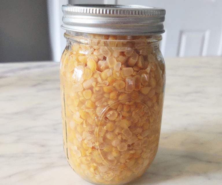 Canned Sweet Corn - Hawkinson Homestead