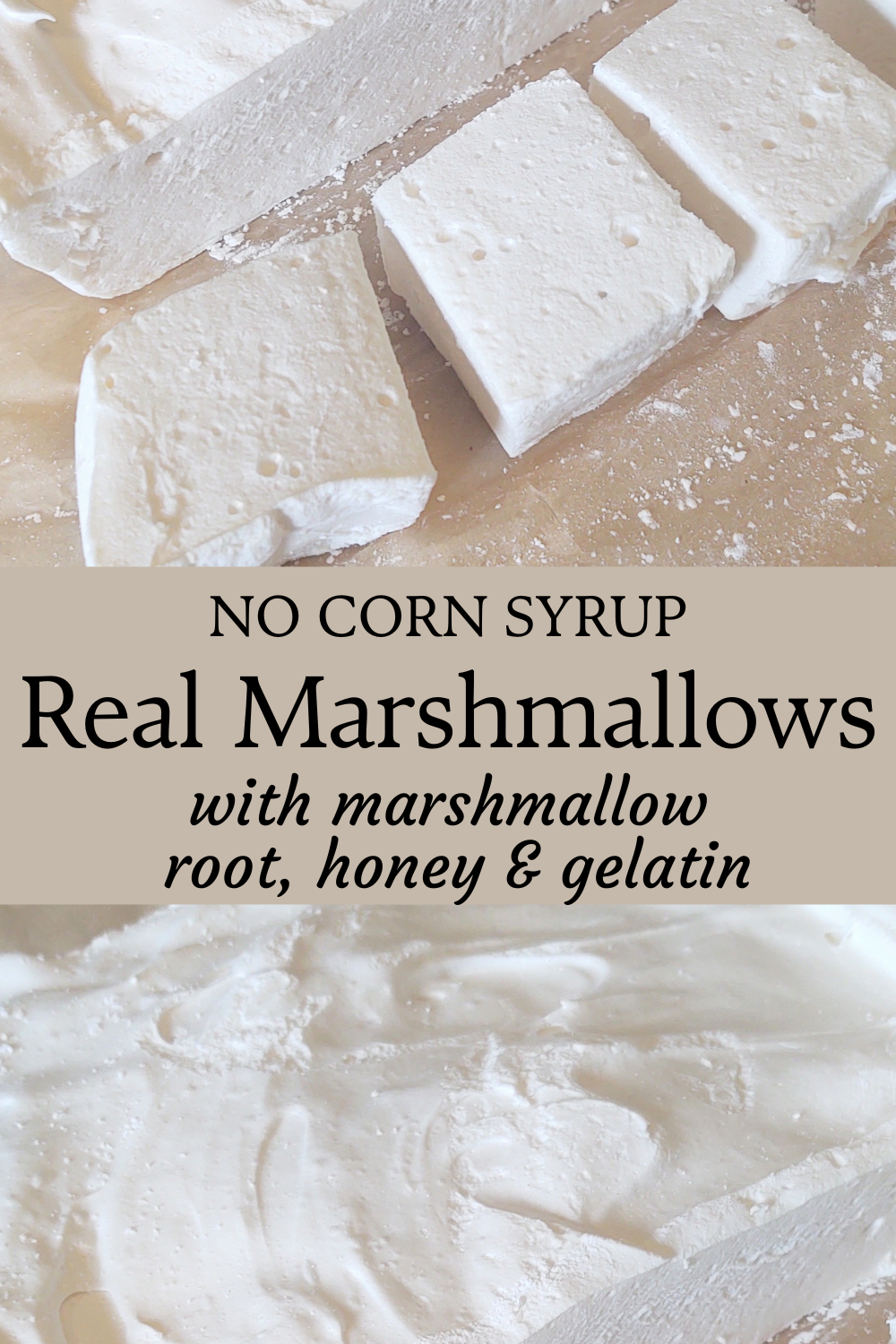 Real Marshmallows with marshmallow root - Hawkinson Homestead
